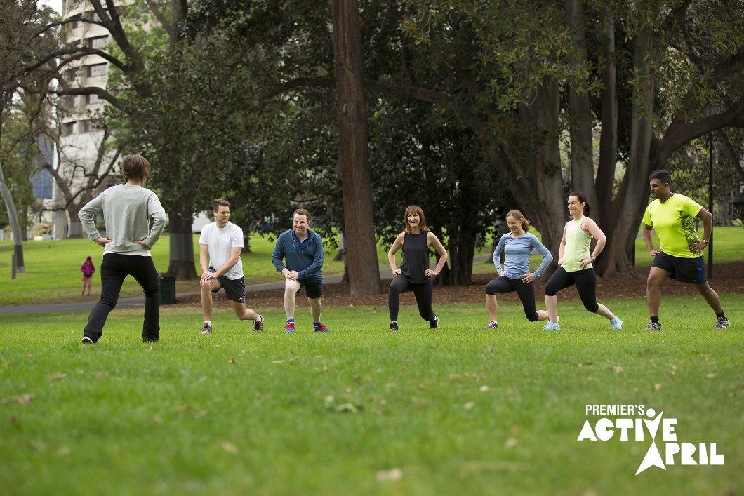Workplaces working it for Premier’s Active April - Prevention Victoria